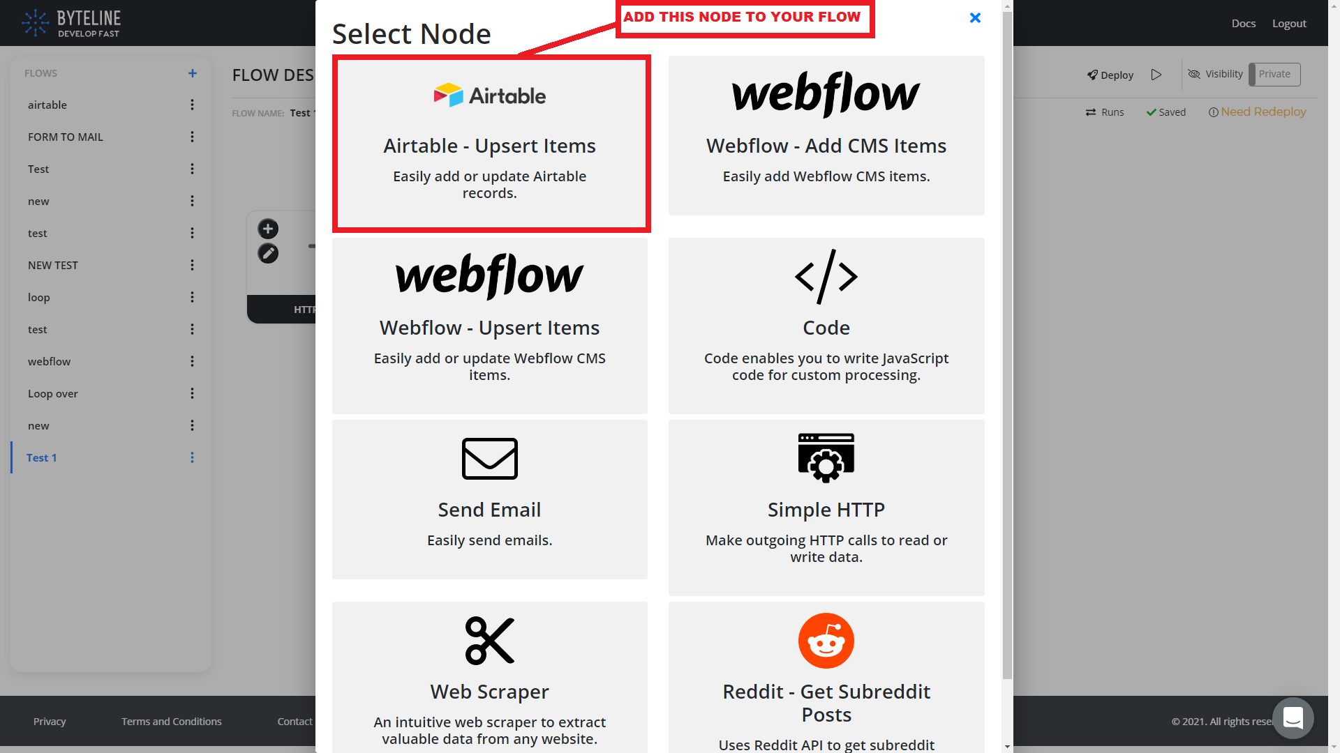 Extracting Reddit Data to Airtable Using Byteline's No-Code Platform